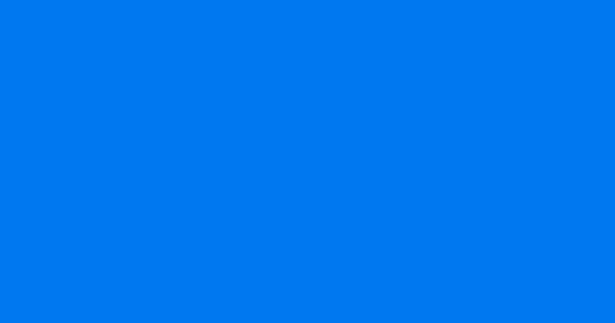 Sample of HTML color code #0078f0